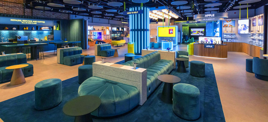 EE BT shops UK - Adrenalina